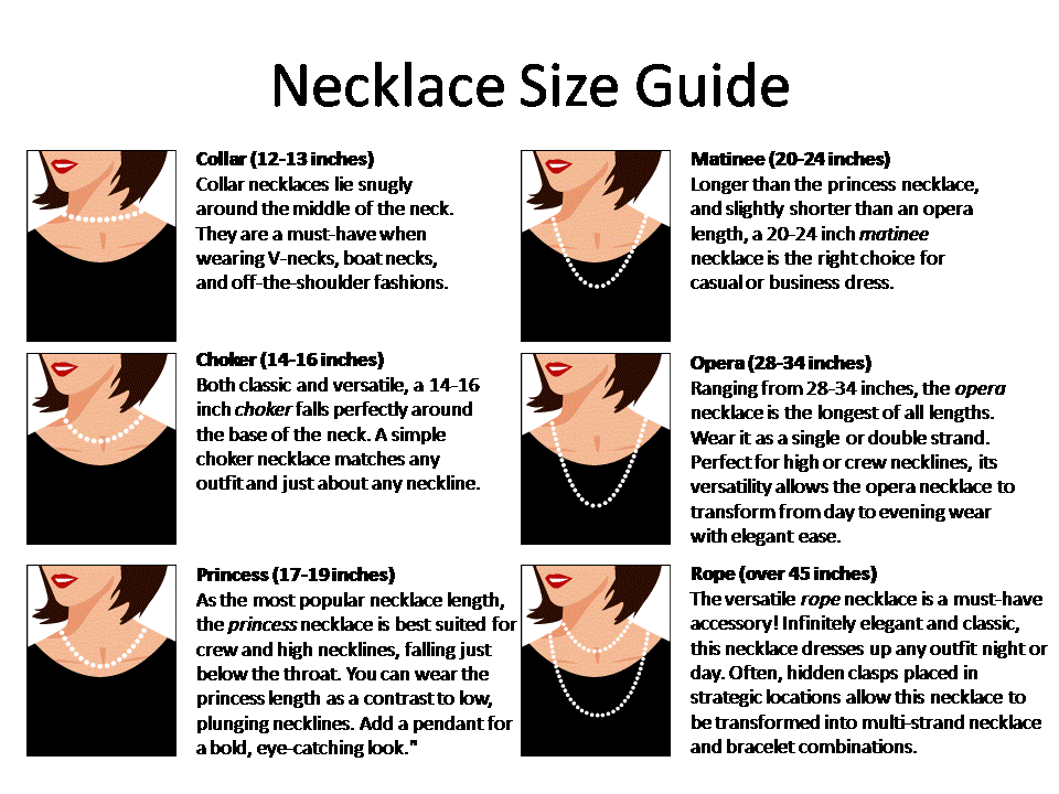 NECKLACE SIZES gif by pvjewelrycollection | Photobucket