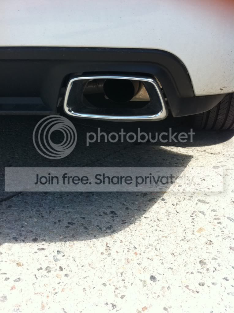 2011 fake exhaust tips??? | Dodge Charger Forum