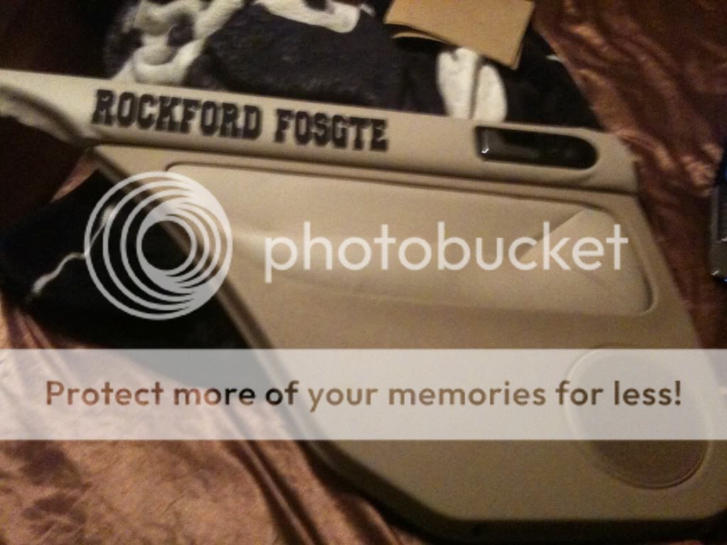 custom tan door panels leather rockford fosgate mk4 jettq | VW Vortex ...